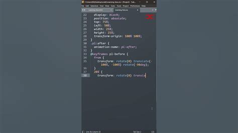 Geometric Animation Html Css Youtube