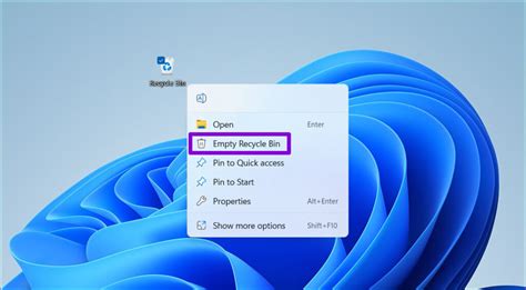 5 Ways To Empty Recycle Bin When You Cant Delete Files In Windows 11 Guiding Tech