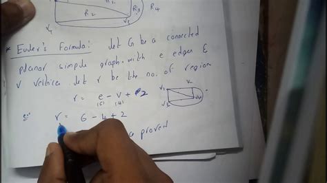 eulers formula graph theory and trees discrete mathematics ou