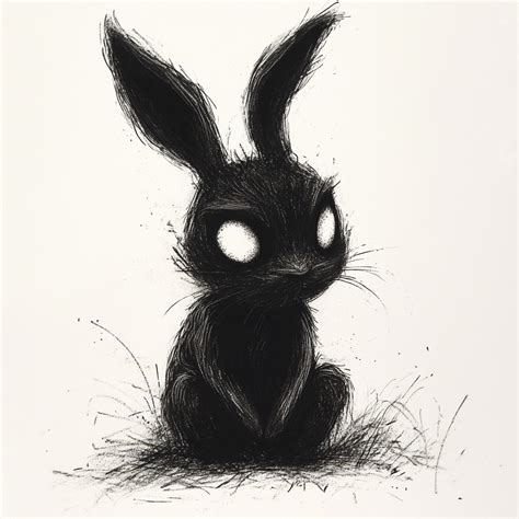 Rabbit 2 In 2025 Bunny Art Bunny Artwork Scary Art
