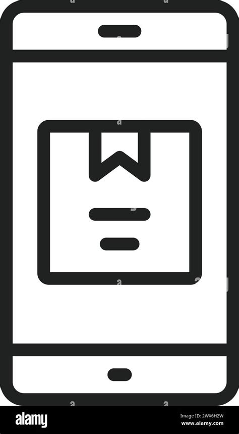 mobile package icon vector image suitable for mobile application web application and print