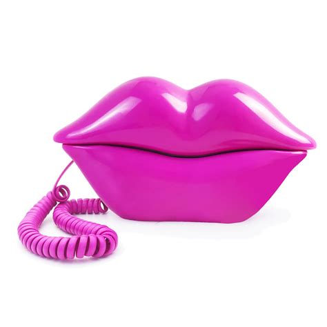 Mua Telpal Corded Lips Telephones Landline Pink Colored Home Telephones