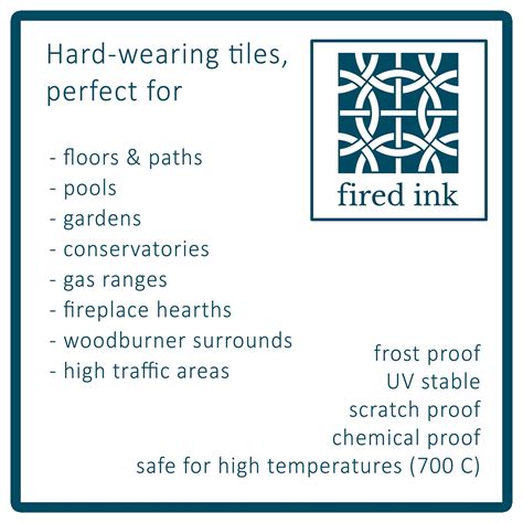 Red Victorian Twining Art Deco Tiles Fired Ink Version Doodlepippin