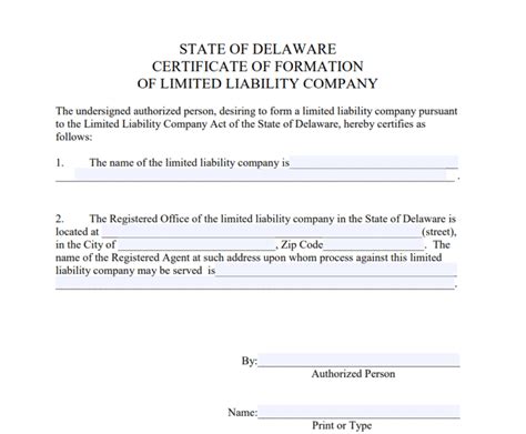 How To Start An Llc In Delaware In 7 Steps