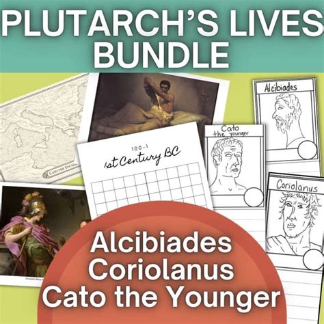 Plutarchs Lives Bundle Alcibiades Coriolanus And Cato The Younger