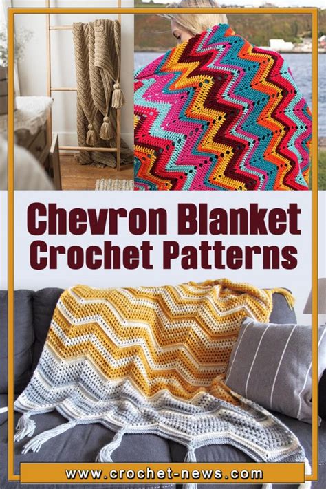 15 Chevron Crochet Blanket Patterns Crochet News