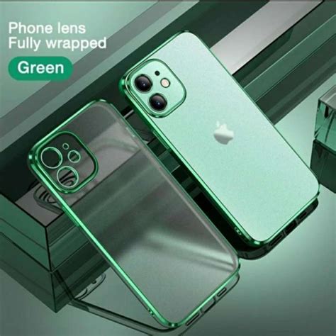 Jual Cafele Plating Frosted Case Tempered Glass Iphone 12 Mini 12 Pro