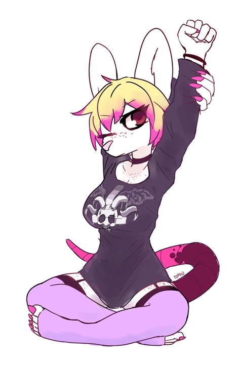 Goth Rat Girl Concept By Theborealyoako On Deviantart