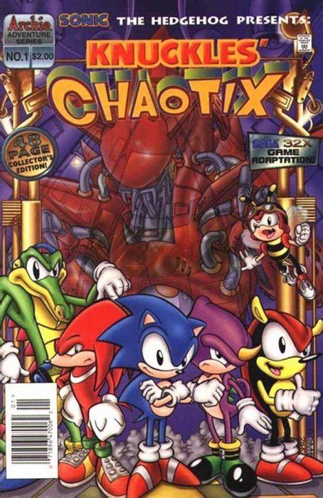 Knuckles Chaotix 1 Archie Comics Group Comic Book Value And Price