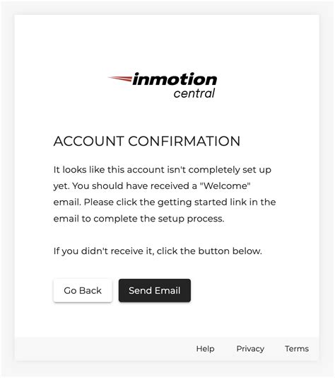 How To Verify Your Email Address For Inmotion Central