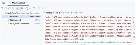 Selenium IntelliJ IDEA Documentation