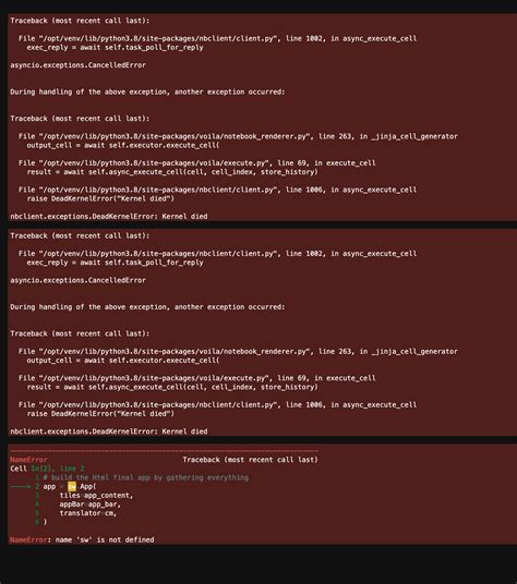 Update Deployment Example On Third Party Hosting Service · Issue 1276 · Voila Dashboardsvoila