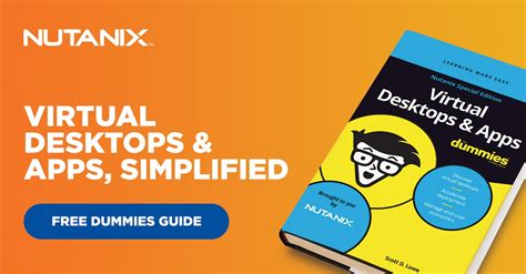 Nutanix On Linkedin Virtual Desktops And Apps For Dummies