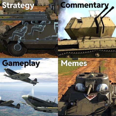 Gaijin Vs Wargaming Circa 2019 Rwarthundermemes