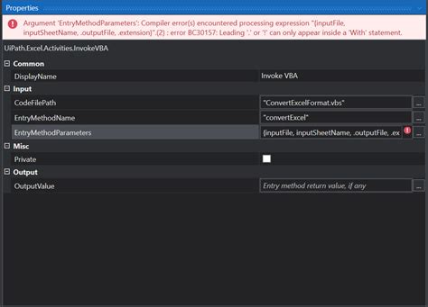 Uipath Crash While Using Invoke Vba Activity Studio Uipath