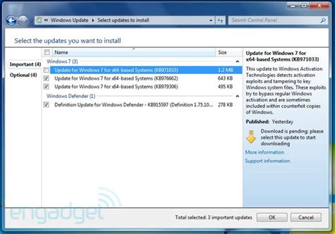 Windows 7 Piracy Check Update Goes Live Neowin