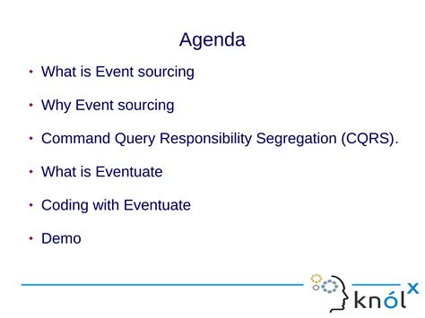 Event Sourcing With Eventuate PPT