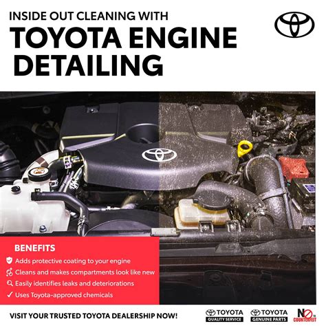 Toyota Engine Detailing