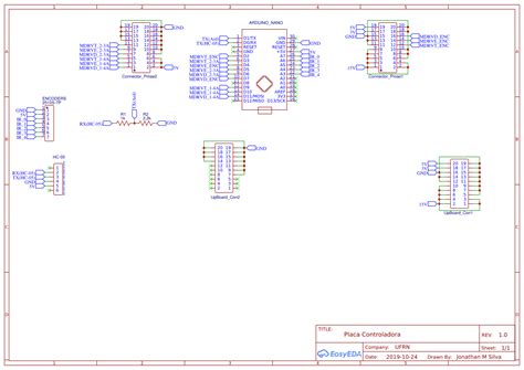 Placa EasyEDA Open Source Hardware Lab
