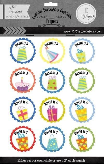Cupcake Toppers