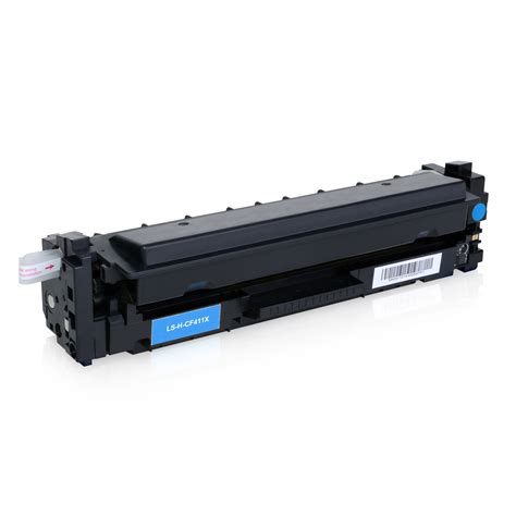 Toner-Patrone rebuilt HP (CF411X) Cyan, HP Color LaserJet PRO M 452, M ...