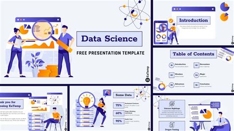 data science ppt presentation template eatemp