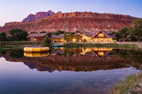 Zion National Park Lodging Utah Zion Red Rock