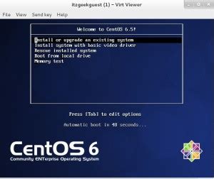 Install KVM QEMU On CentOS RHEL ITzGeek