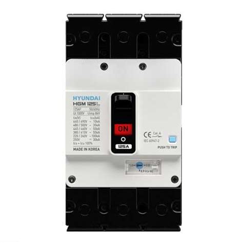 کلید اتوماتیک کمپکت هیوندای 160 آمپر 3 پل