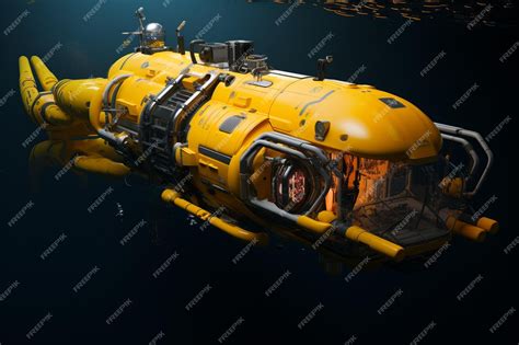 Premium Photo Robotic Underwater Exploration Vehicle Mapping The 00555 02
