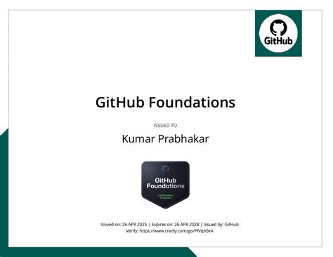 Github Certification Versioncontrol Continuouslearning Techskills
