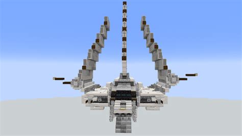 Imperial Lambda Class Shuttle Modell 2 1 Scale Landed R Minecraftbuilds