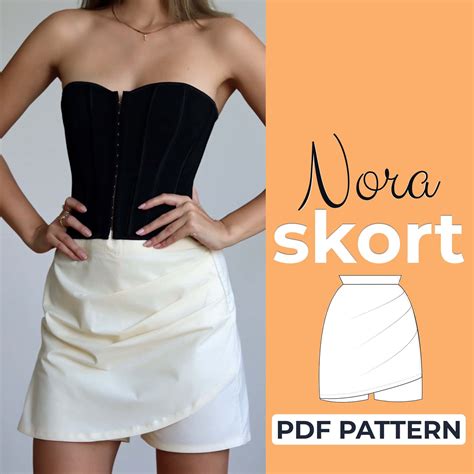 Skort Sewing Pattern Pattern Couture