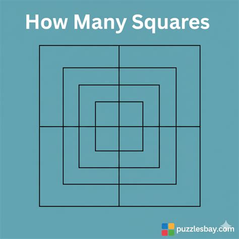 How Many Squares Are There 10 Puzzles With Answers Puzzlesbay
