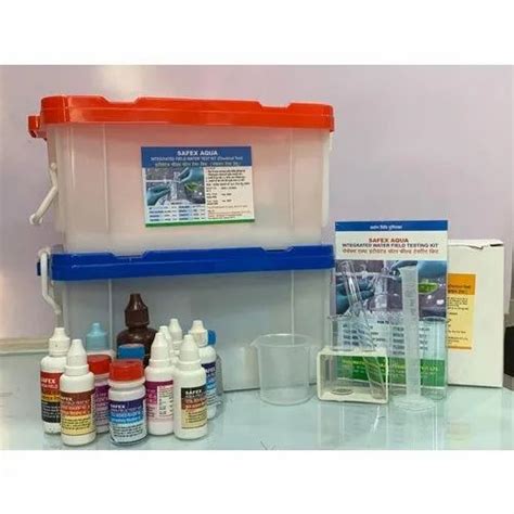 Portable Multi Parameter Field Water Testing Kit Packaging Type Box