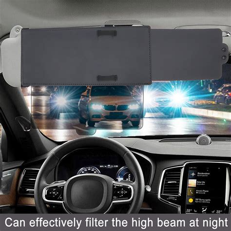 Universal Car Sun Visor Shade Extender Shield Anti Glare Extension