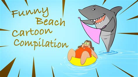 This Funny Beach Cartoon Compilation Will Make You Laugh Youtube