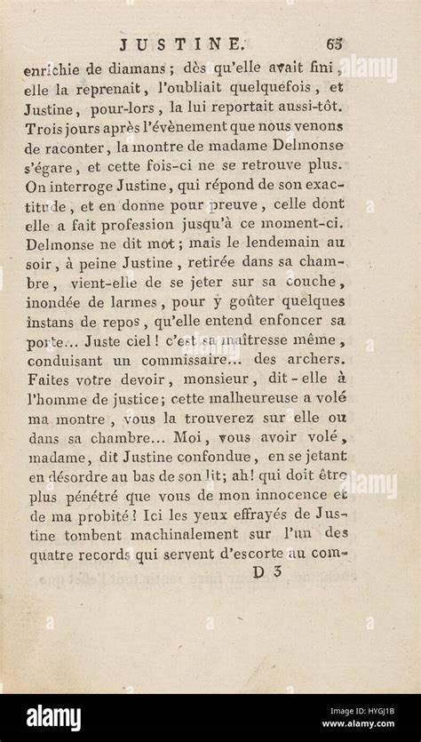 Justine Juliette A Significant Figure From The Late 18th Century Is