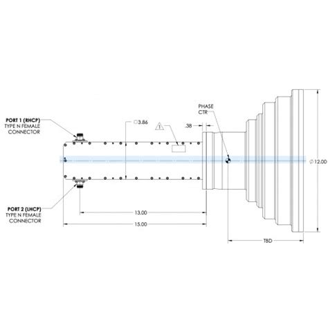 2 Port S Band Offset Feed Assembly Viking Satcom