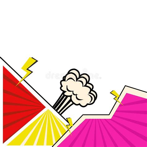 Comic Border Effect Stock Vector Illustration Of Abstract 348065888