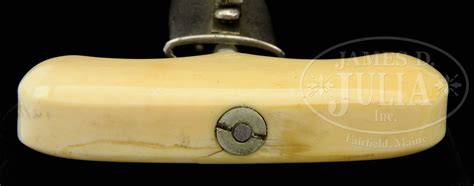 Rare Will And Finck San Francisco Push Dagger With Ivory Grip