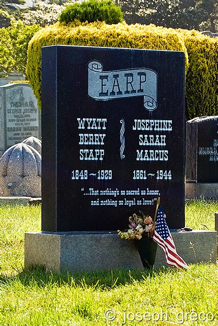 Wyatt Earp Gravesite The Legendary Lawman Of The Old West … Flickr