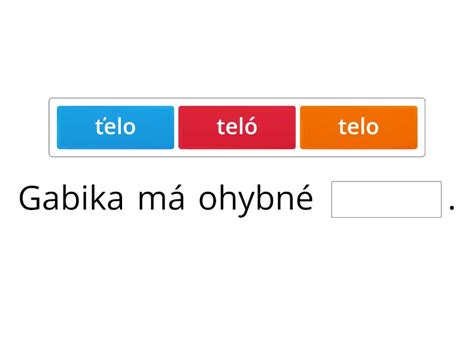 De Te Ne Le Di Ti Ni Li Doplňte Vetu