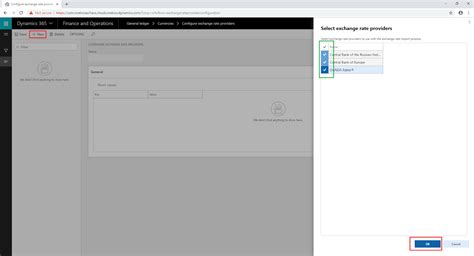 currency setup ~ dynamics365 for finance and operations
