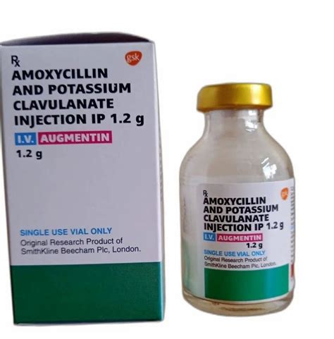 Amoxicillin And Potassium Clavulanate Injection 1 2 Gm At ₹ 110 Box In Faridabad
