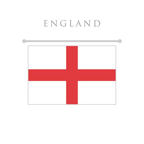 England Flag Flat Design Vector Illustration 9855136 Vector Art At Vecteezy