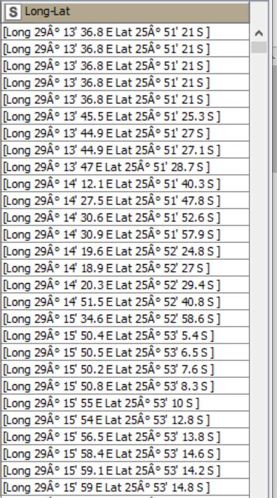 How To Extract Coordinates Degminsec From A String Knime