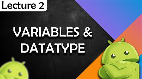 Variables And Data Types In Kotlin Tutorial Var And Val Arithmetic