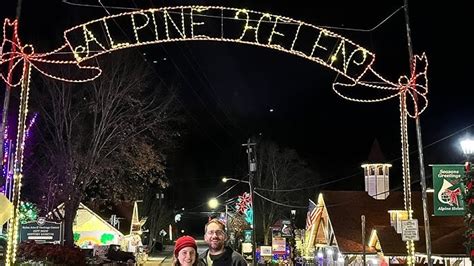 Helen Ga Christmas Lights Holiday Season In Helen Georgia The