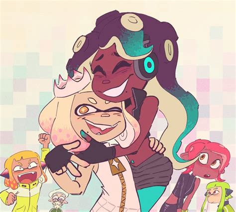 Pin By Sky Capes On Video Games Splatoon Comics Splatoon Cartoon Pics